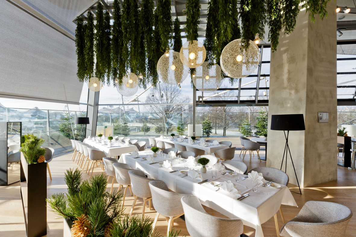 Das Käfer Restaurant BAVARIE in der BMW Welt | Dinnerscout